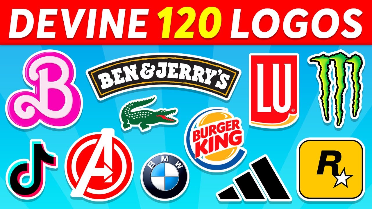 Devine 120 LOGOS de MARQUES en 3 SECONDES 🧠🔥👀 Quiz Logo