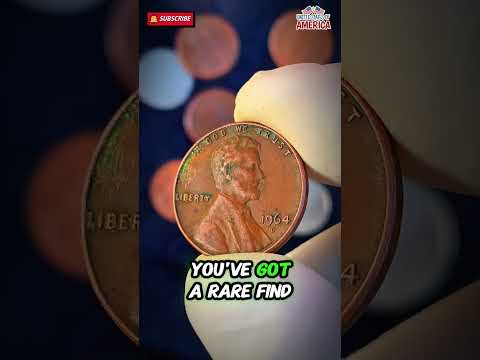 1964 Penny Worth $13,500? The Hidden Value of the 1964 USA Penny #money #shorts #coin #penny