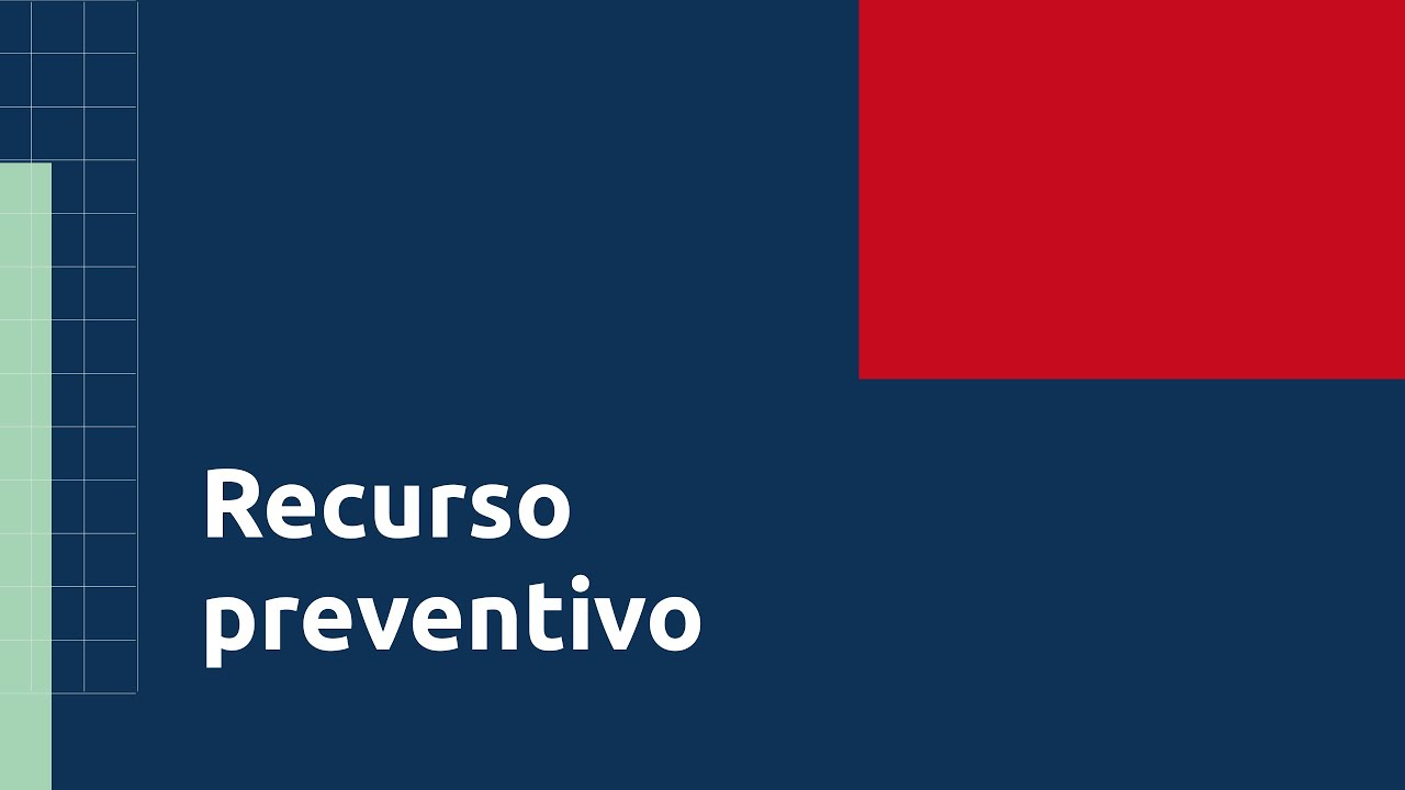 28 Recurso preventivo - Formación en Prevención de Riesgos Laborales