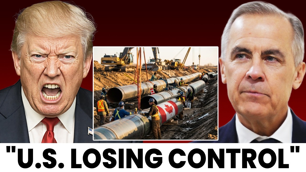 JUST IN: U.S. in PANIC as Canada Secures Massive Oil Pipeline Investment.