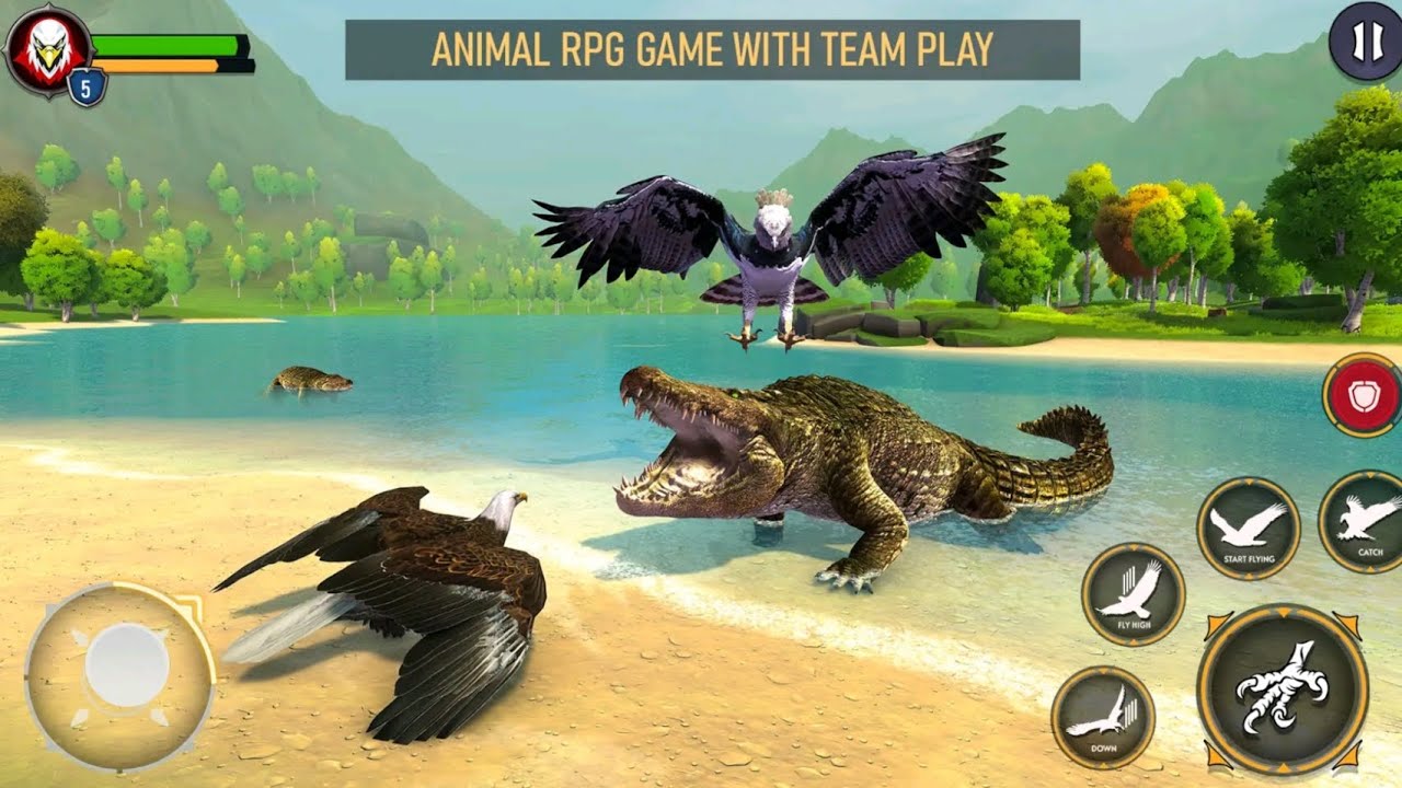 Eagle Simulator Wild Hunt: Harpy Eagle Gameplay