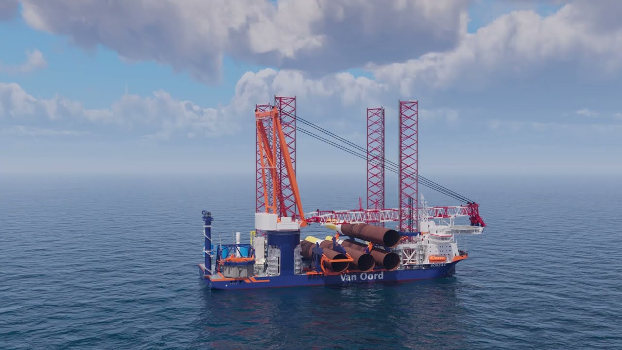 Offshore Installation vessel Boreas - How does it work