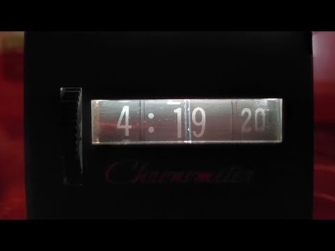 Car Clock of the Week: 1977 Chrysler New Yorker mechanical-digital