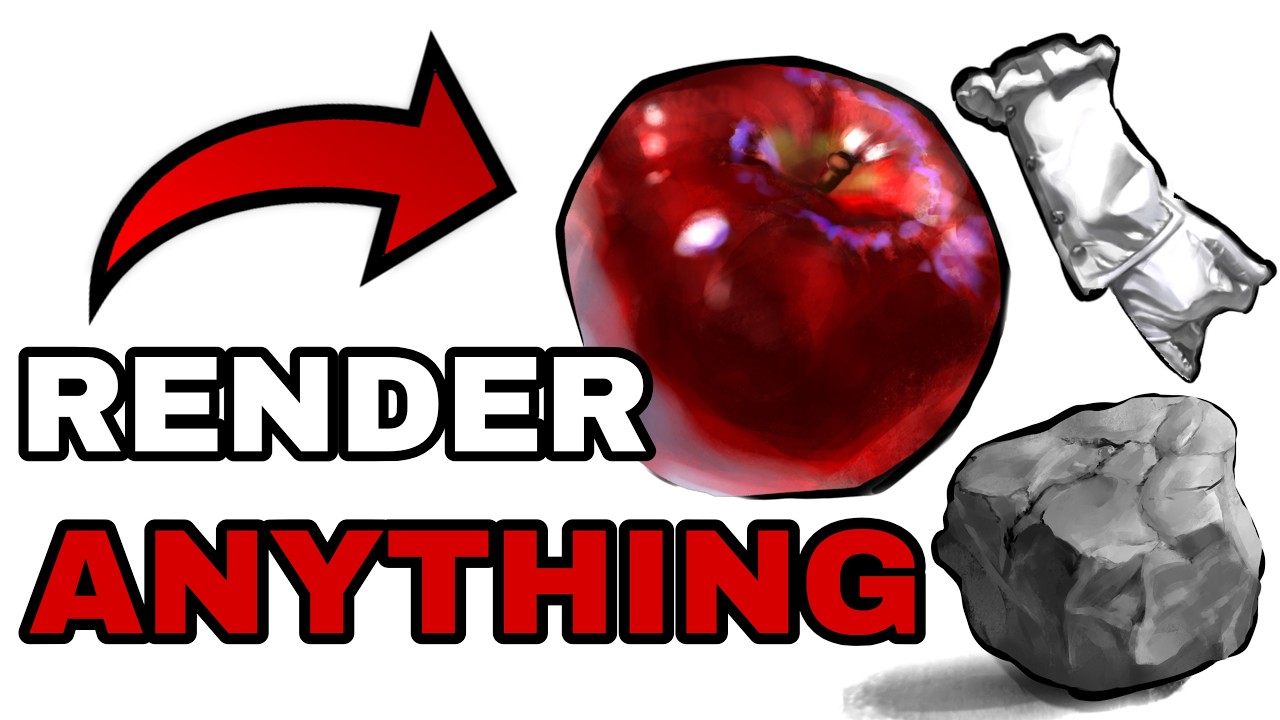 How to render ANYTHING in 5 minutes (Beginner friendly!)