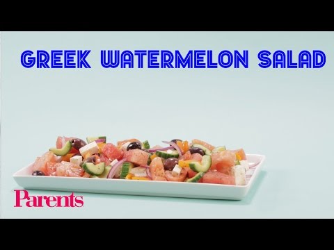 Refreshing Greek Watermelon Salad Recipe | Parents