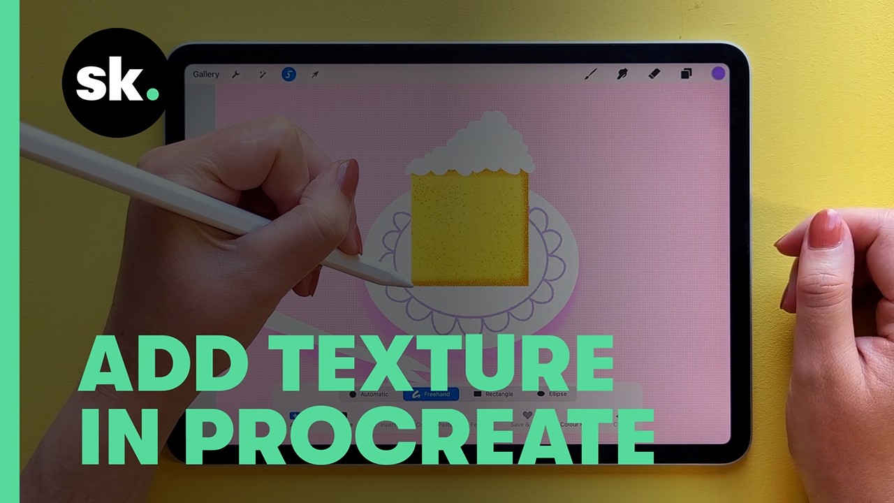 20 Days of Procreate Play | Day 16: Texture Brushes for Beginners