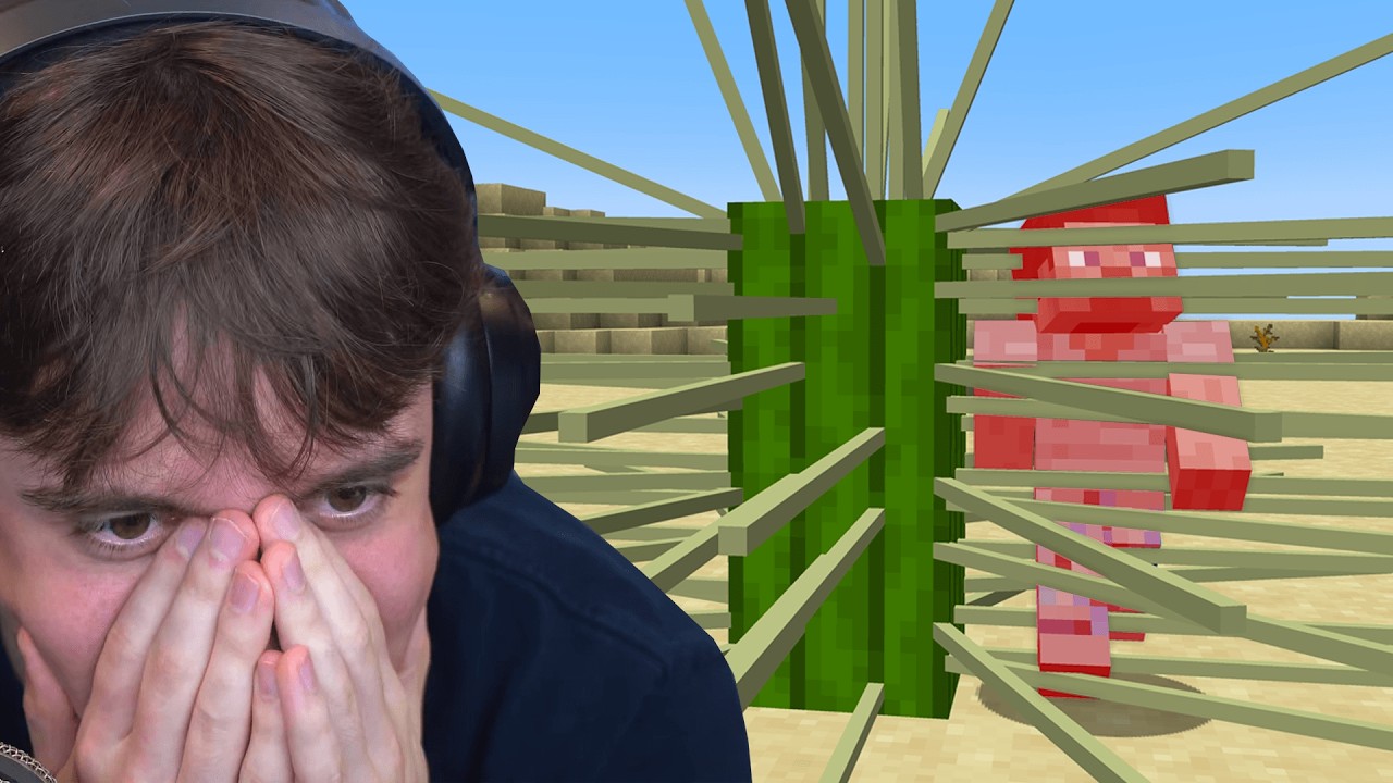 Trying Minecraft IMPOSSIBLE Mod