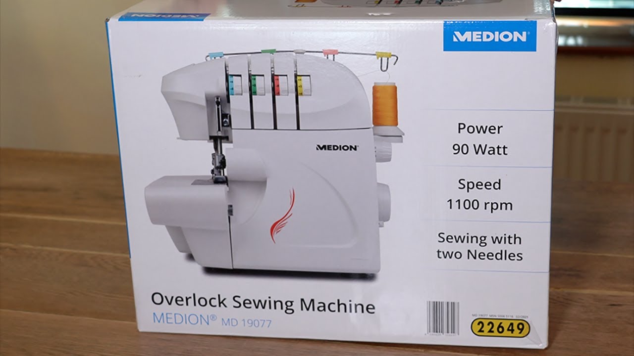 Aldi Medion 19077 Overlocker – Unboxing