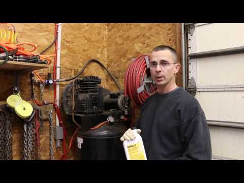 Air Compressor Oil Change--Extend the Life of your Air Compressor