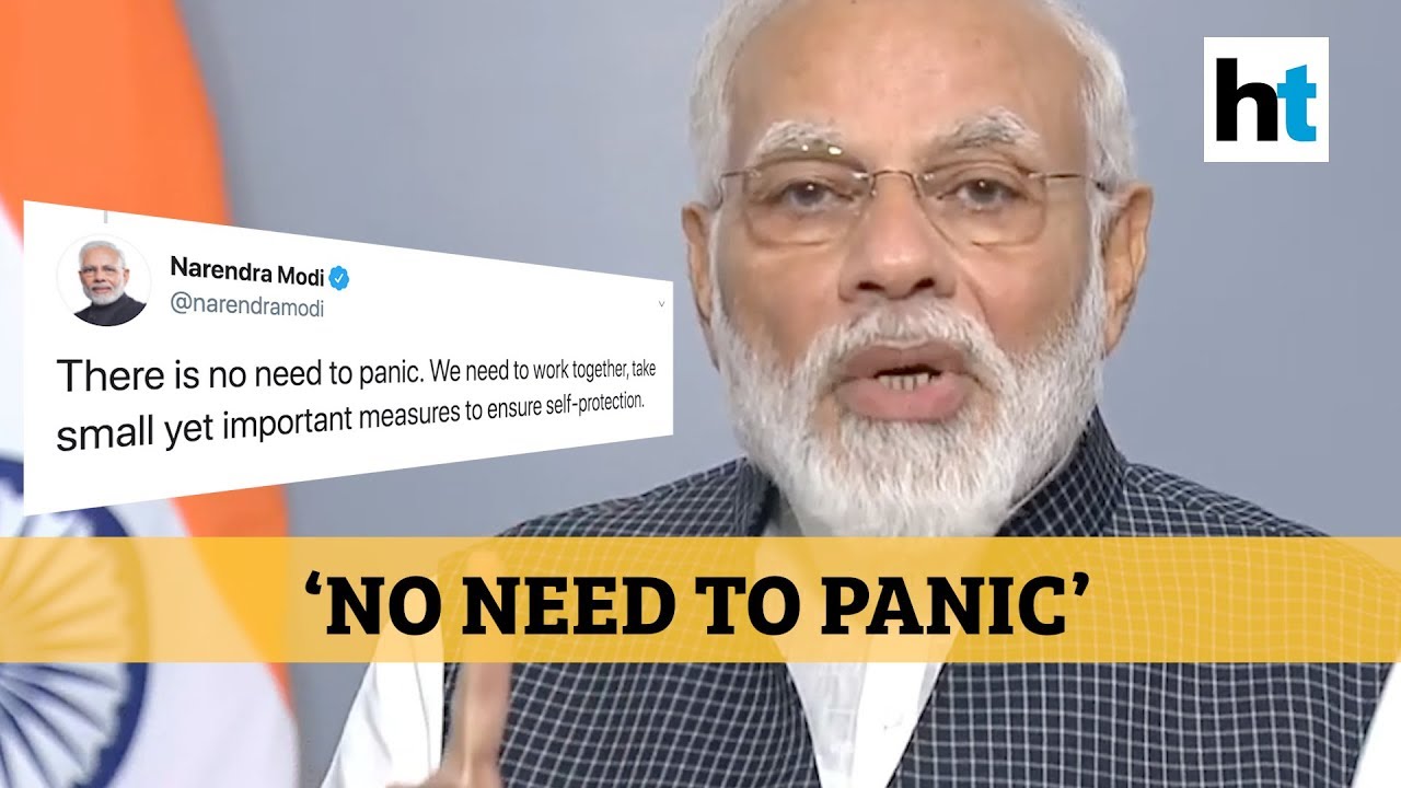 ‘There is no need to panic’: PM Modi’s message on Coronavirus scare