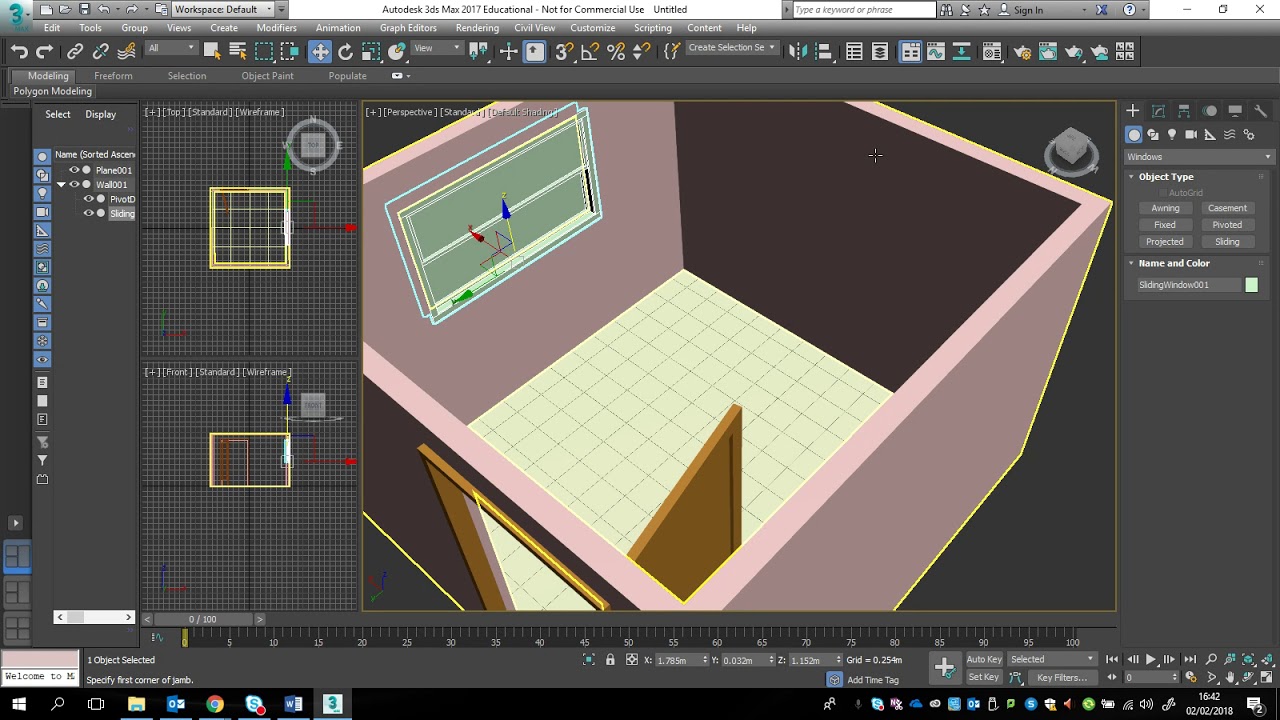Creating a Room 3DS Max