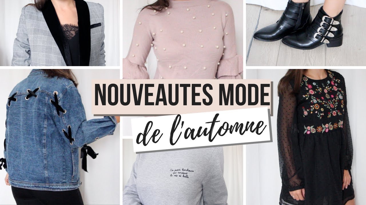 Mes nouveautés mode pour l'automne + Ma collection capsule !