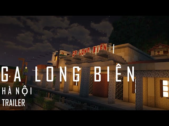 Long Bien Station, Hanoi, Vietnam Minecraft Map