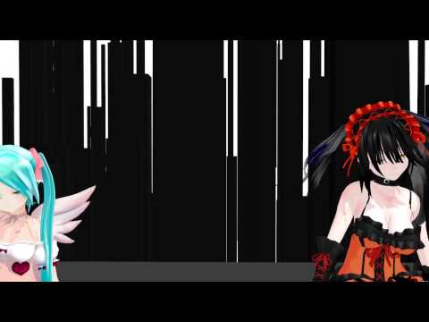 Steam Community :: Video :: [MMD] Cupid Miku y Kurumi Tokisaki [[Glide]]