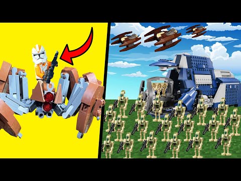 LEGO Refuses to make these Clone Wars Sets, So I Did...