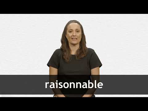 English Translation of “RAISONNABLE” | Collins French-English Dictionary