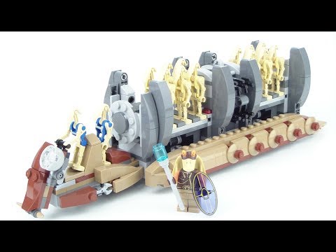 LEGO Star Wars: Battle Droid Troop Carrier 75086 Review!!! From 2015