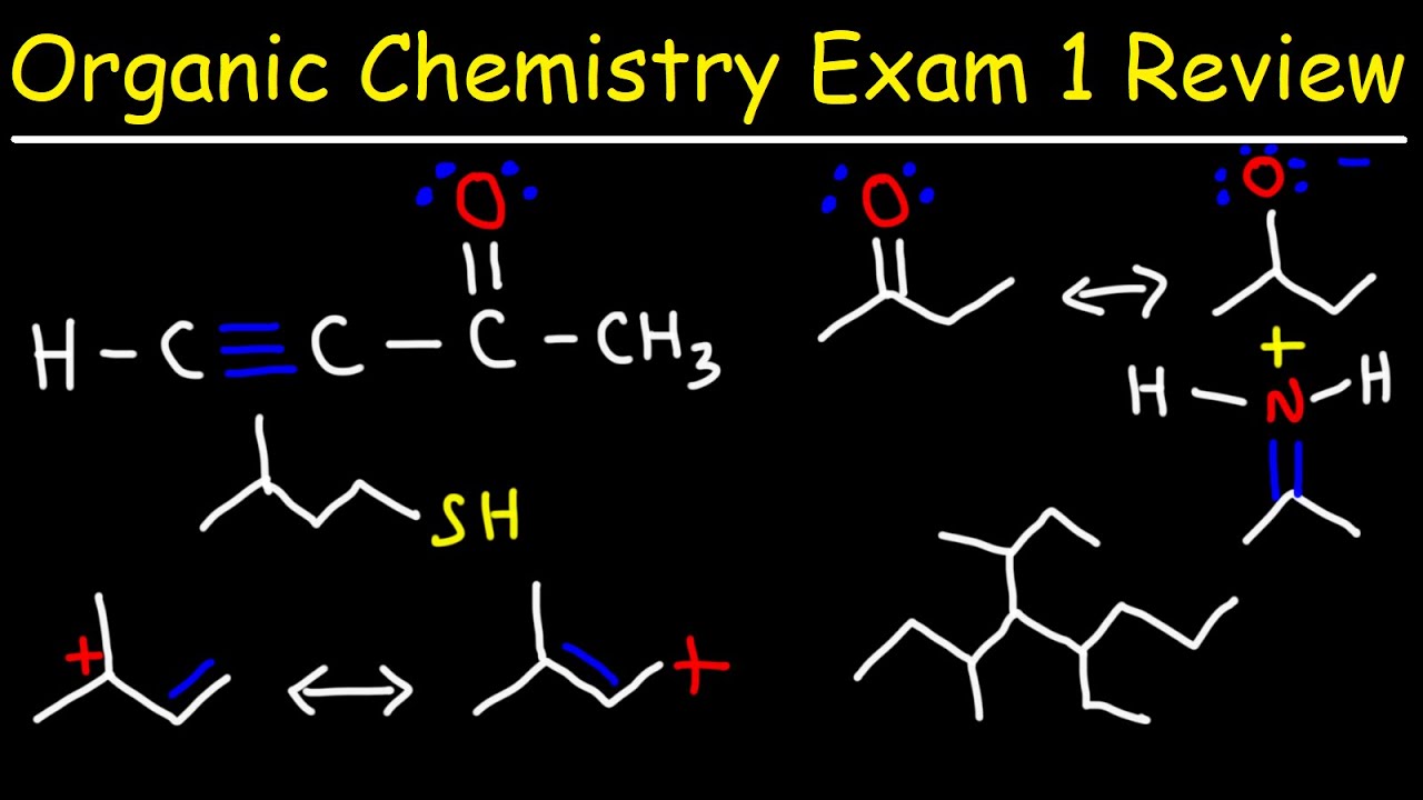 Organic Chemistry Exam 1 Review