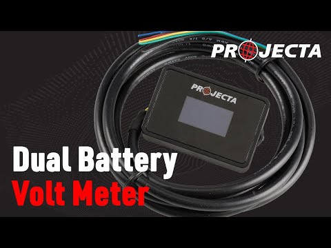 Projecta Dual Battery Voltmeter Digital 12V - DBM100 - Projecta | Repco ...