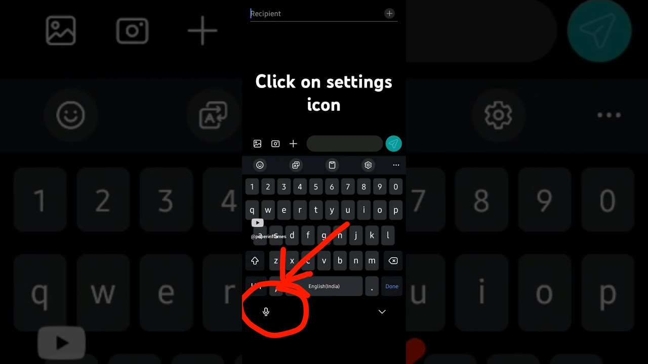 Remove MIC or Voice icon on Samsung Keyboard