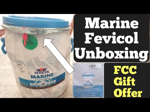Fevicol Marine Drum Unboxing and FCC point offer details/#fccfevicol