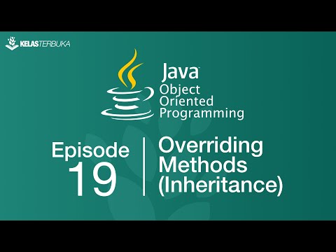 Learn Belajar Java OOP 19 Overriding Methods inheritance - Mind Luster