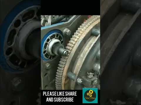 Engine Starter motor internally ???????? #shorts #startermotor #enginestarter