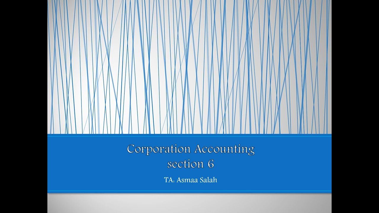 Chapter4 -  Accounting for equity Investment  - Part 1