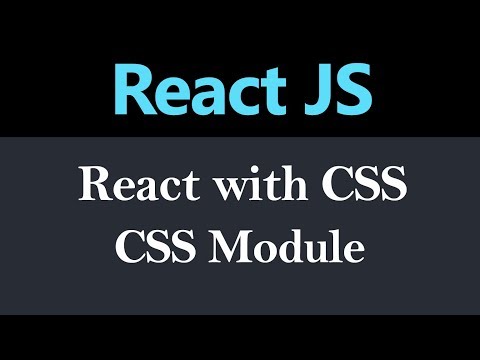 Learn Styling Component CSS Module in React JS Hindi - Mind Luster