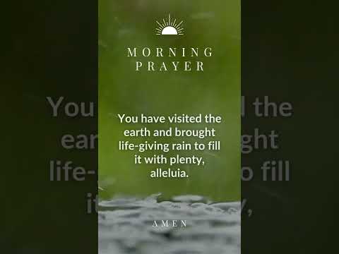 Morning Prayer, May 27th