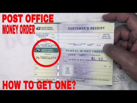 ✅ How To Get A Money Order From USPS Post Office 🔴