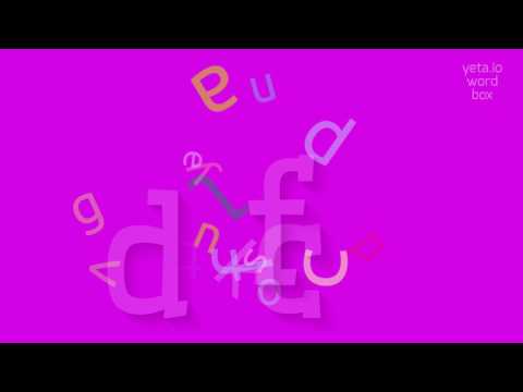 CDF - HOW TO PRONOUNCE IT? #cdf