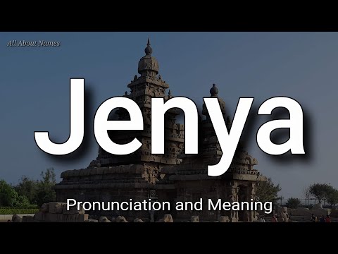 Jenya - Pronunciation and Meaning