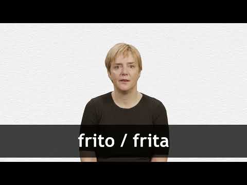 English Translation of “FRITO” | Collins Spanish-English Dictionary