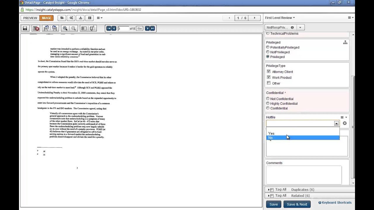 Catalyst Insight Tutorial: Documents and Coding