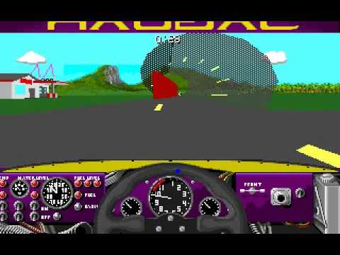 Vintage Video Games #14, Stunts aka 4D Sports Driving | Minas Geekith