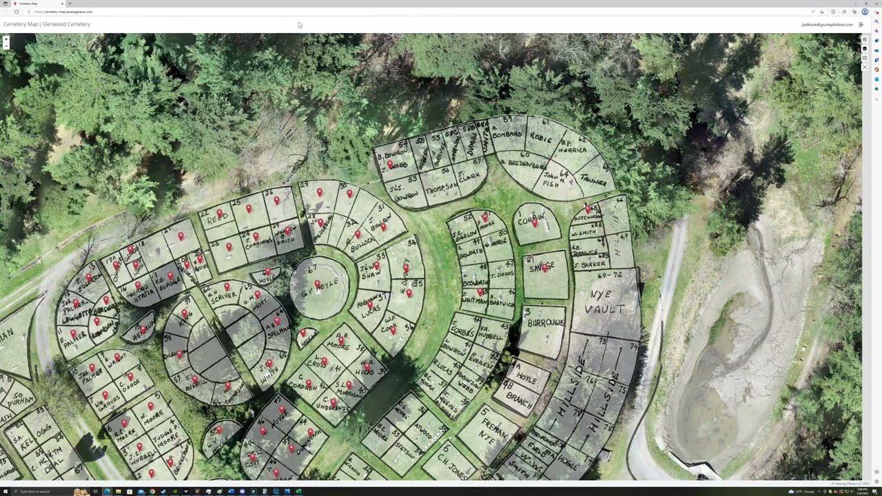 Cemetery Website Demo