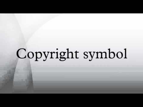 Copyright symbol