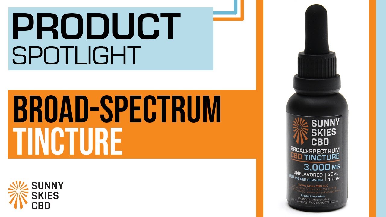 Product Spotlight: Broad-Spectrum CBD Tinctures