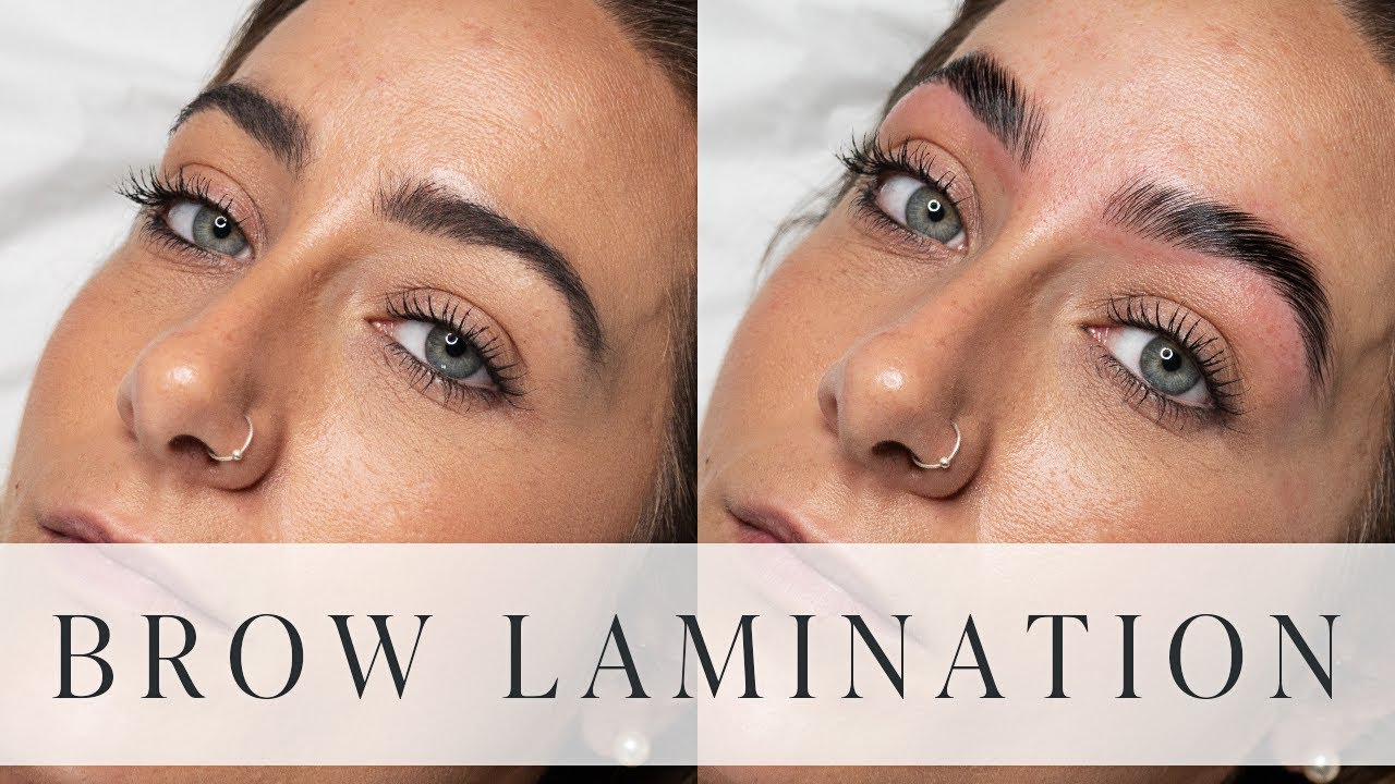 Eyebrow Lamination Transformation - Step by Step Tutorial