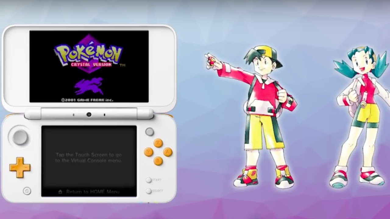 Pokemon Crystal (3DS Virtual Console) Announcement Trailer Release ...
