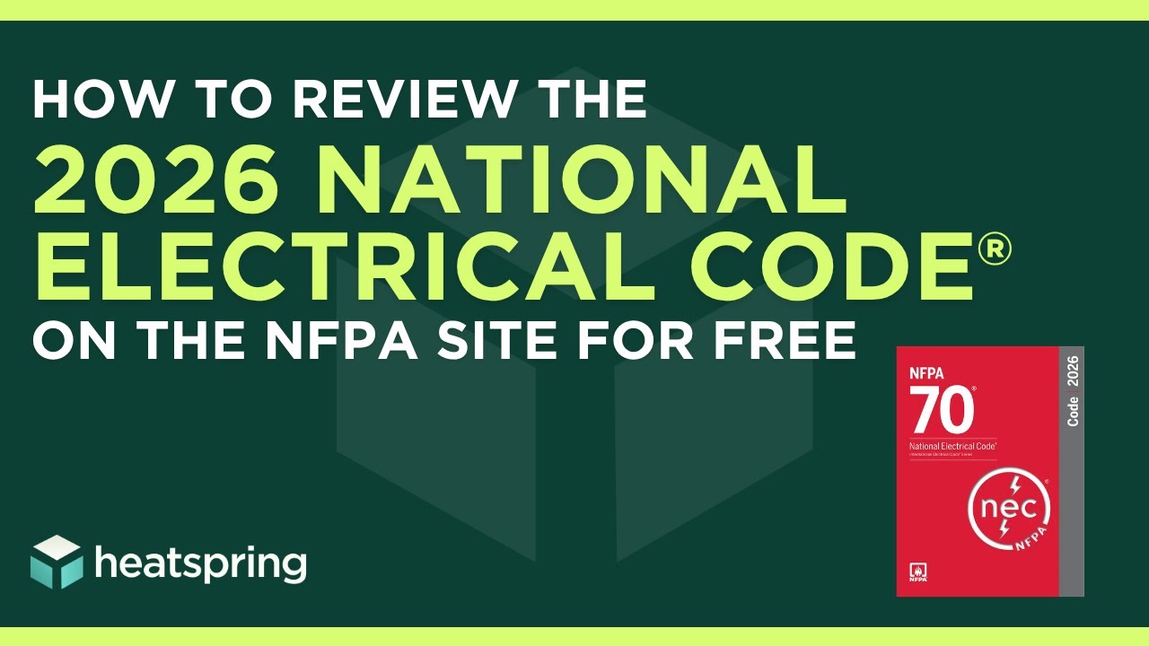 How to Review the 2026 National Electrical Code on the NFPA Site for Free