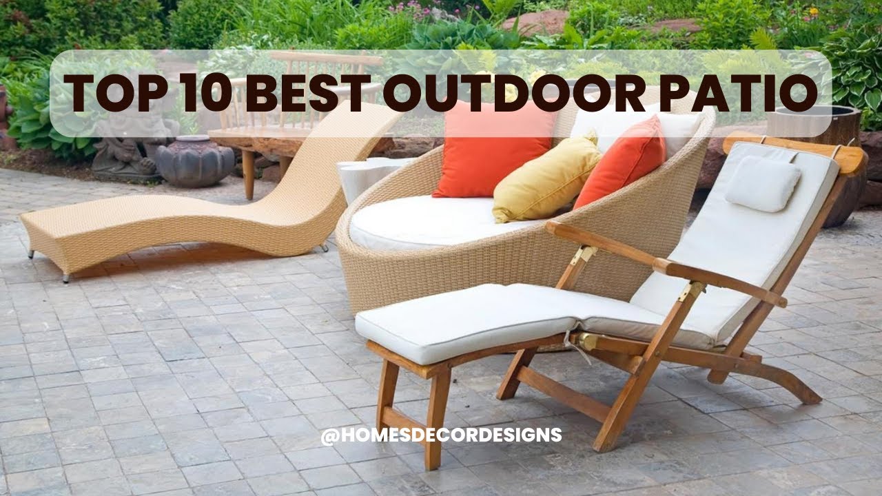 🔥Top 10 Best Outdoor Patio Decor Ideas to Elevate Your Outdoor Space❗