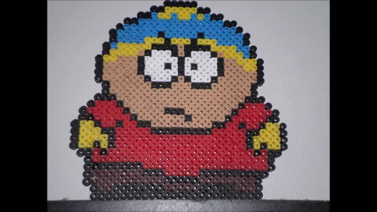 Perler bead South Park Cartman
