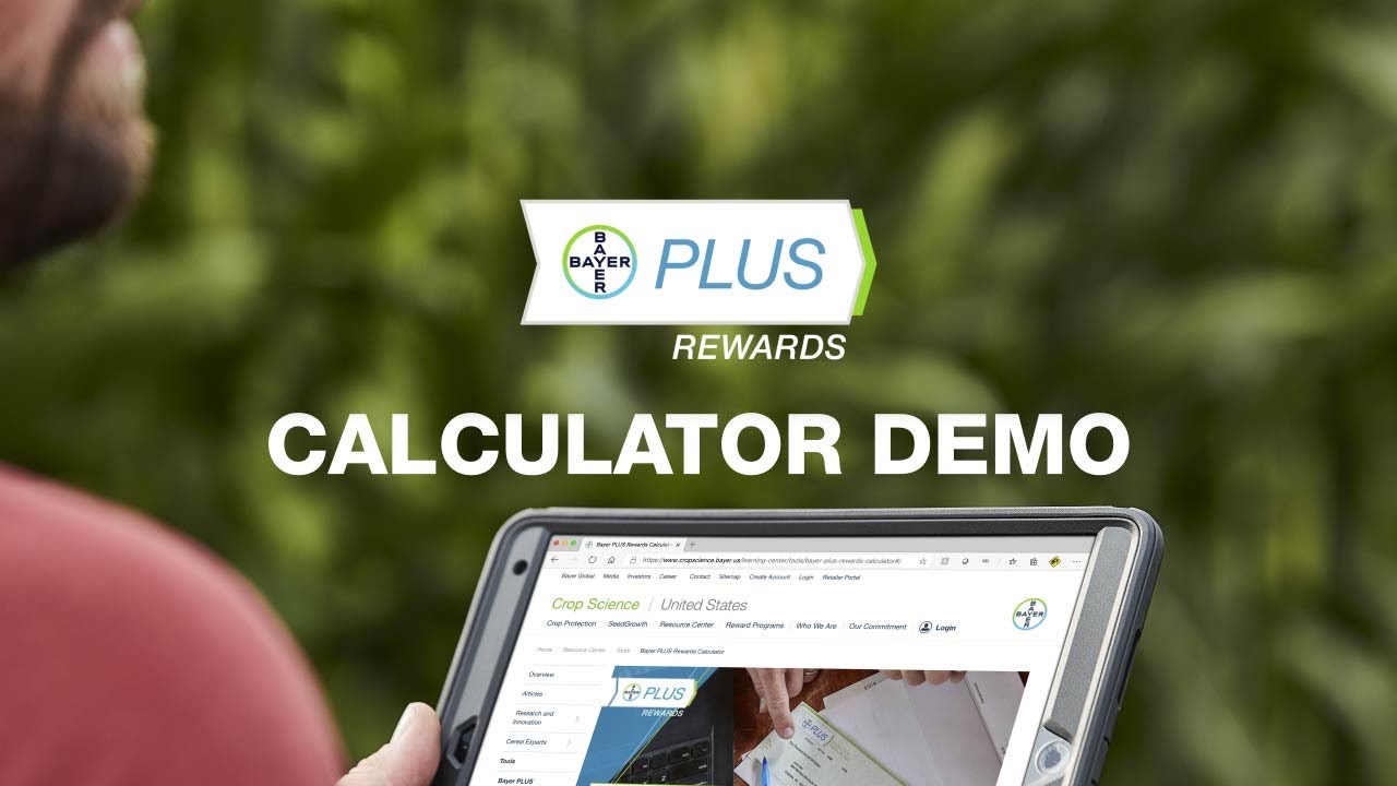 Bayer PLUS Rewards Calculator Demo