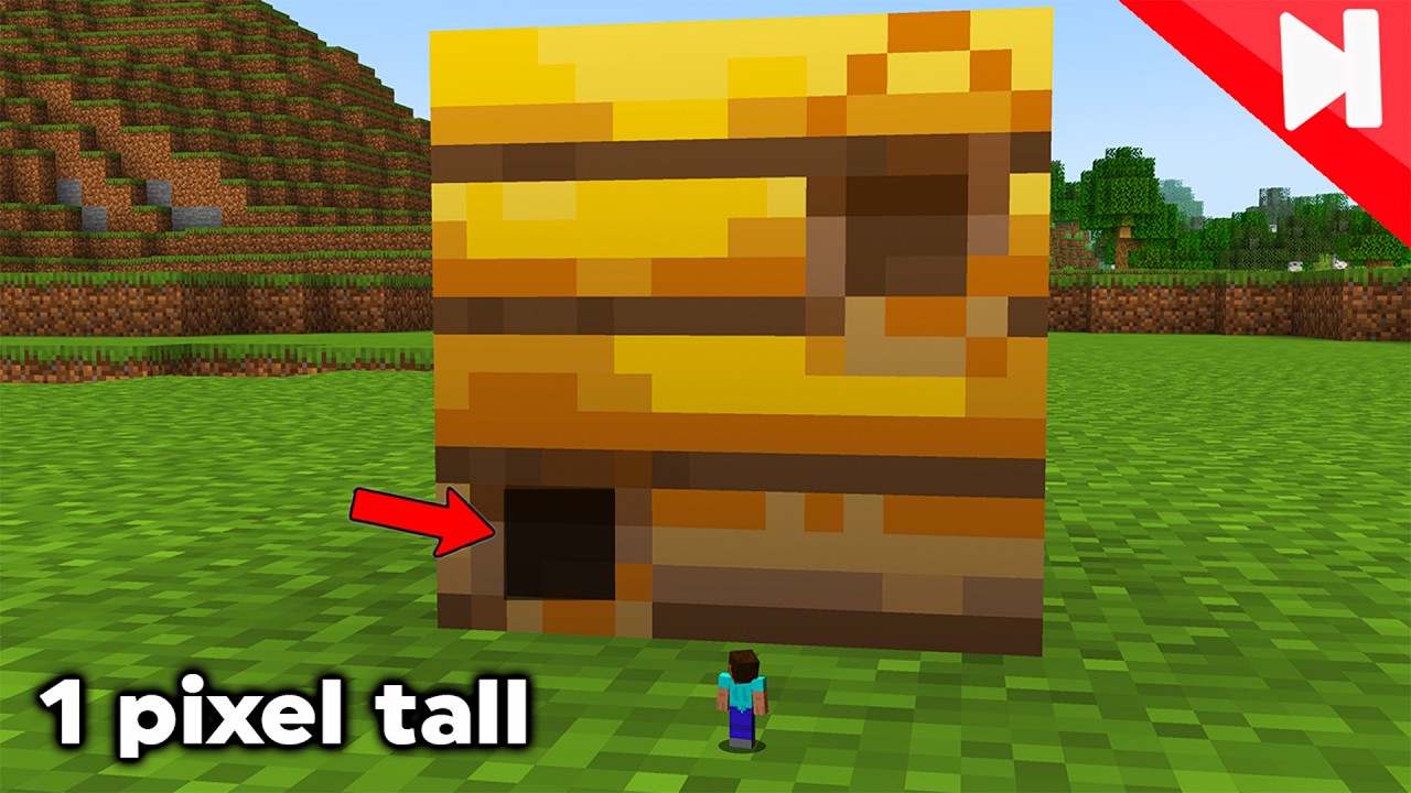 The Absolute Smallest Things in Minecraft!