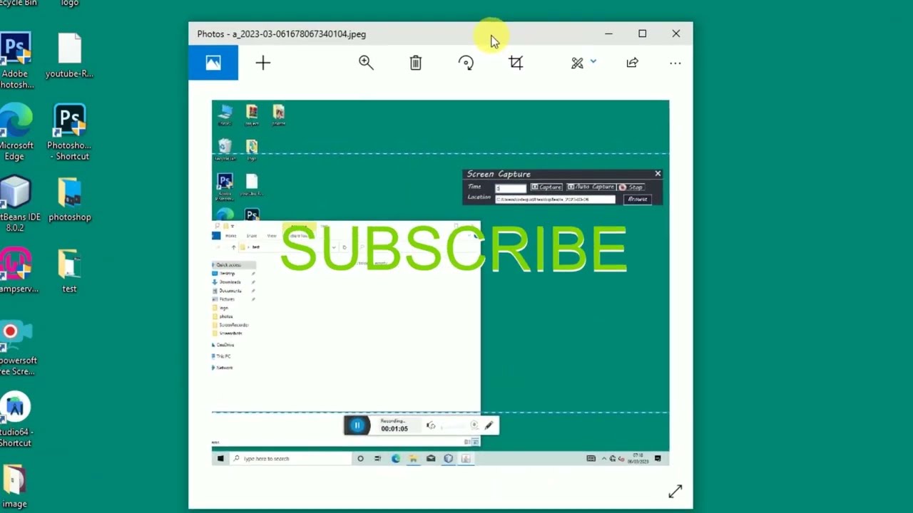 Screen capture application in java with project source code | java screen capture project