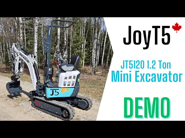 JT5120P 1.2 Ton Mini Excavator with Pilot Controls | Heavy Equipment ...