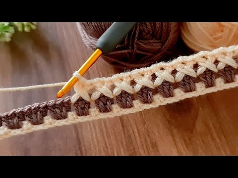 Super easy Crochet Pattern for beginners! ️👍 Crochet Sewing for Baby Blanket, Bag and Scarf