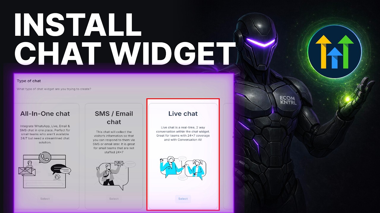How to Install the Live Chat Widget in GoHighLevel (2026) | Step By Step Setup
